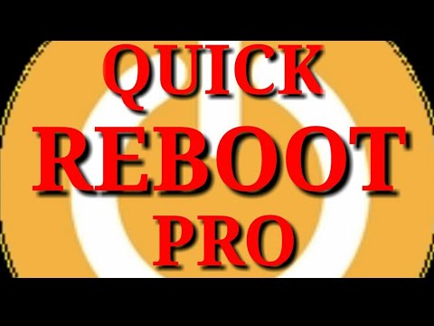Quick Reboot pro, como reiniciar o celular - YouTube