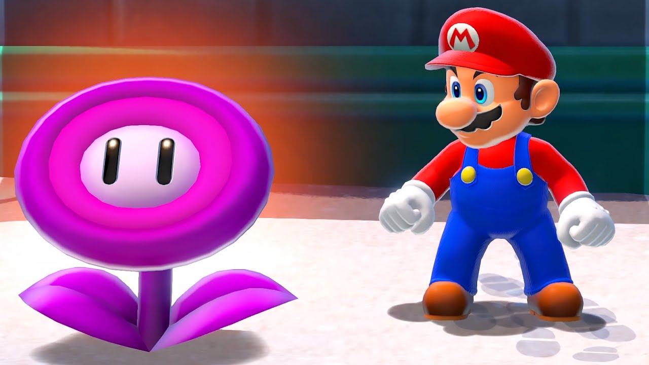 Purple Fire Bowser Super Mario Mario Game Anime Peripheral Series
