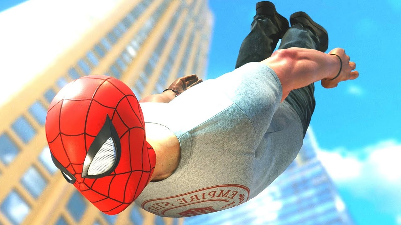 Marvel's Spider-Man (PS4 1080p) - ESU Suit Gameplay: Free Roam & Crime ...