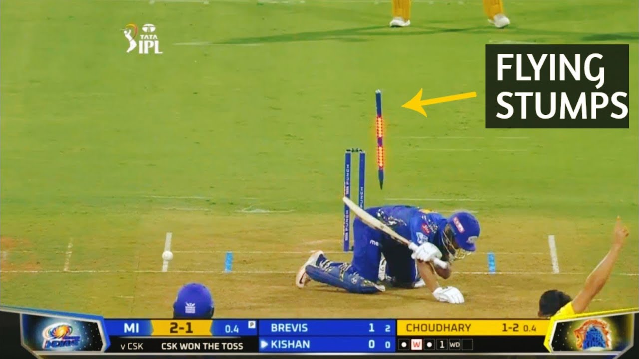 Top 8 Briliant Crazy Stumps Flying Deliveries In Cricket History Ever 🔥 ...