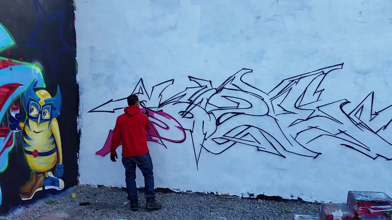 Soze in action Tuff City Sien blue piece XMENIONS 2017 - YouTube