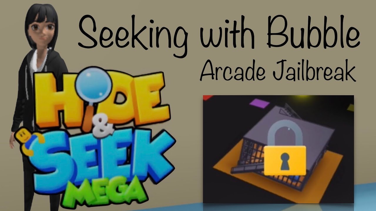 Roblox Mega Hide & Seek (Seeker Round No.9) Arcade Jailbreak with ...