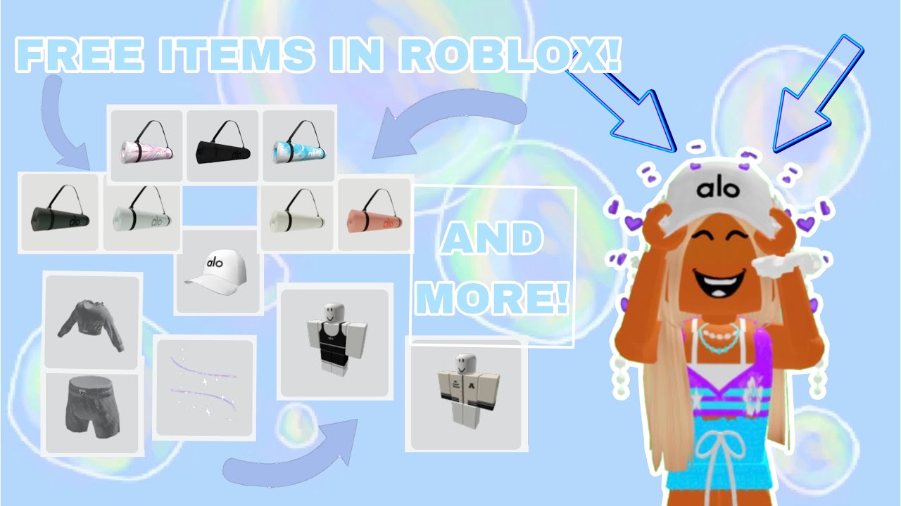ITEMS FOR FREE WORKS FOR ALL (roblox tutorial how to get) - YouTube
