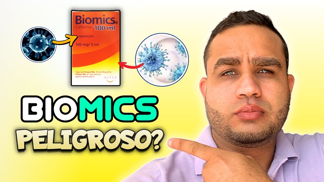 BIOMICS cefixima 400 mg SUSPENSION PARA QUE SIRVE | COMO SE PREPARA ...