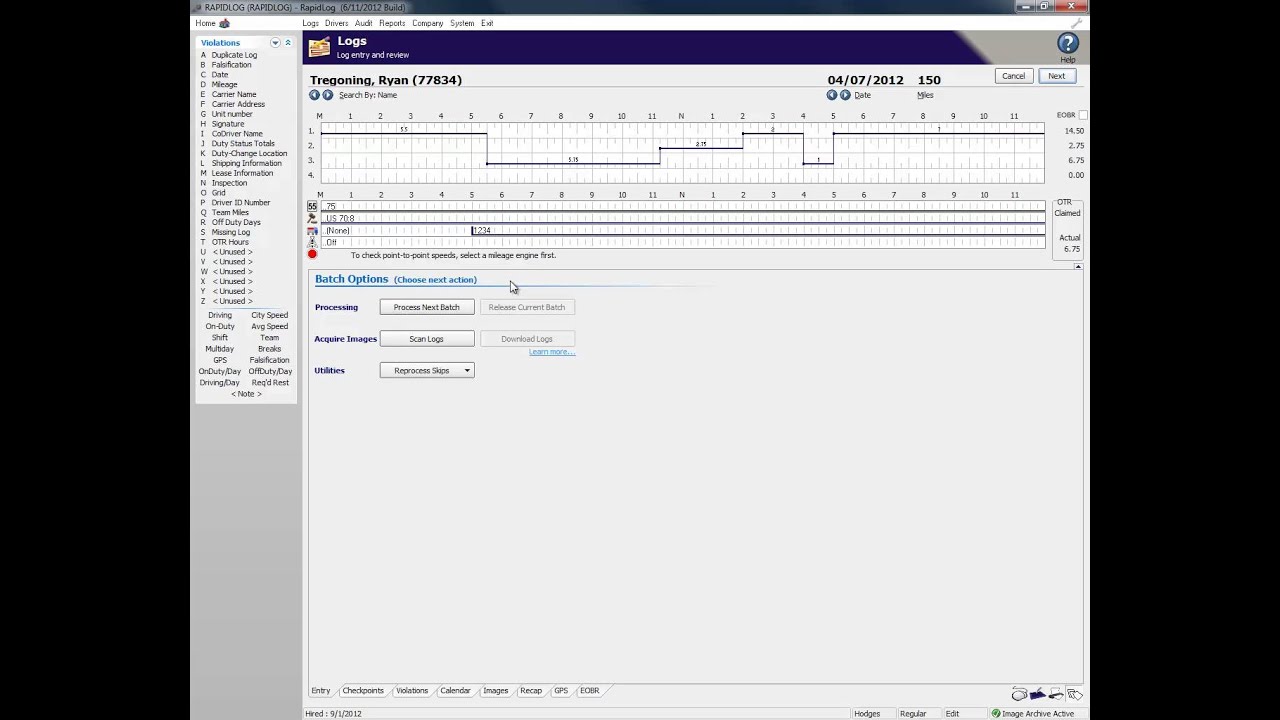 RapidLog Training Video #4 - Logs Page - YouTube