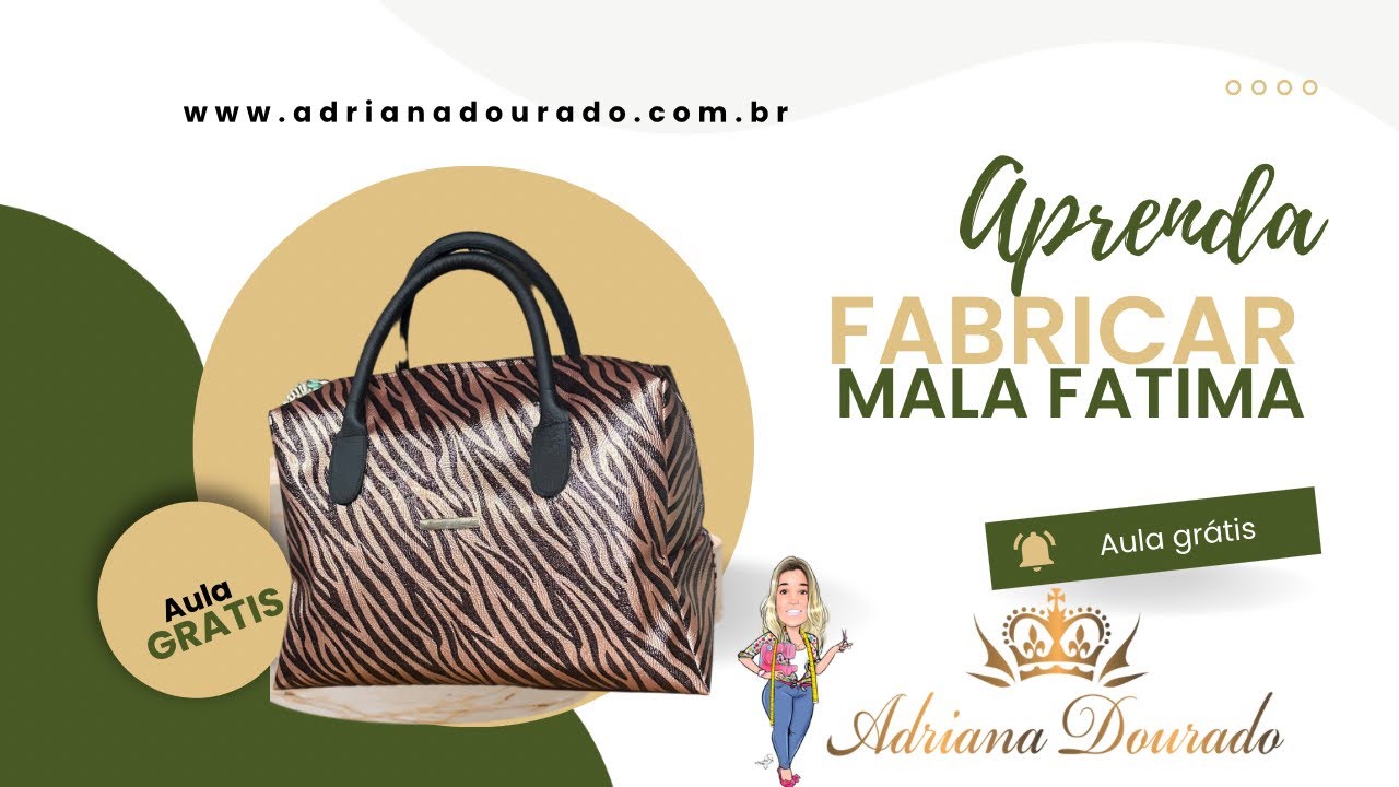 Como fazer Mala de mão Fátima - YouTube