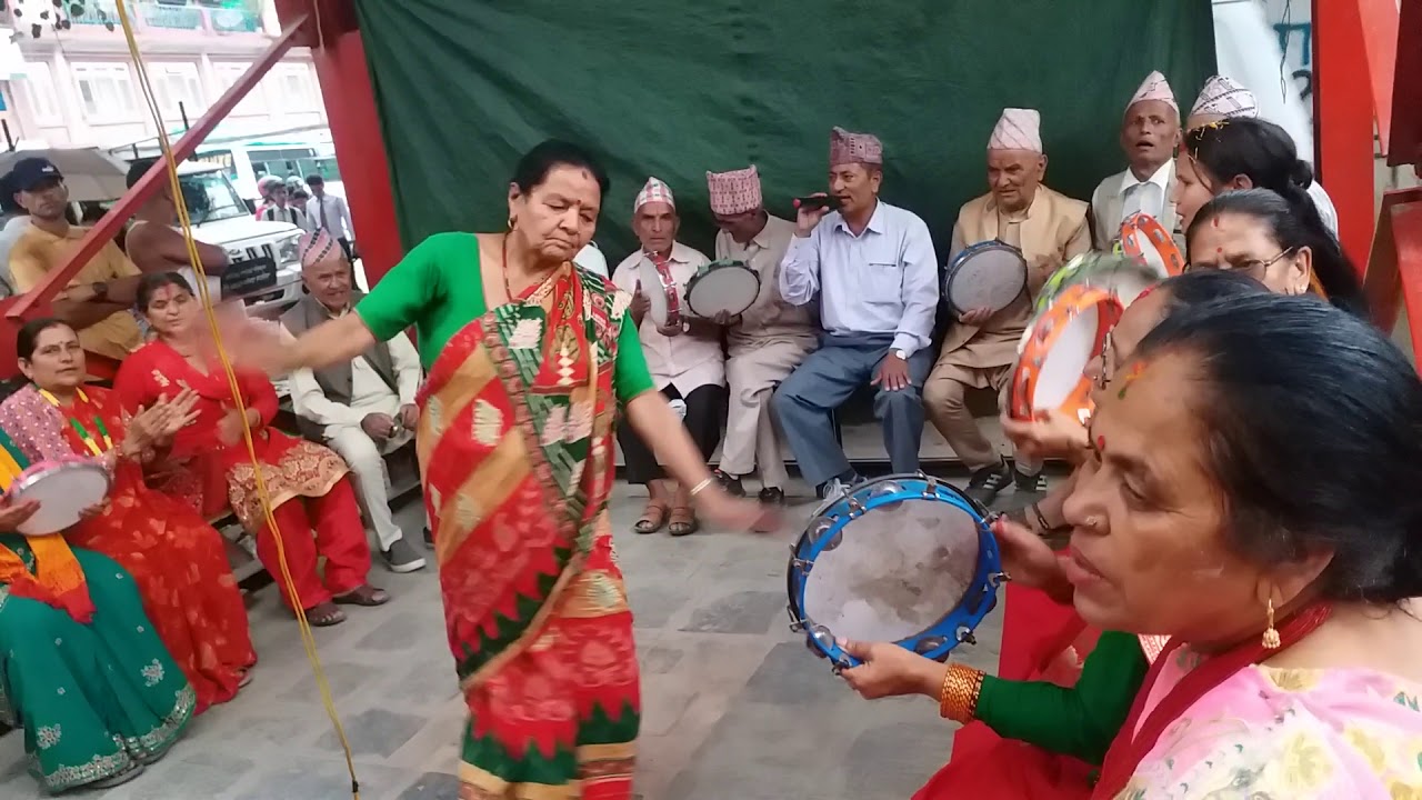 Krishna Janmashtami Bhajan at Kalanki Temple - YouTube