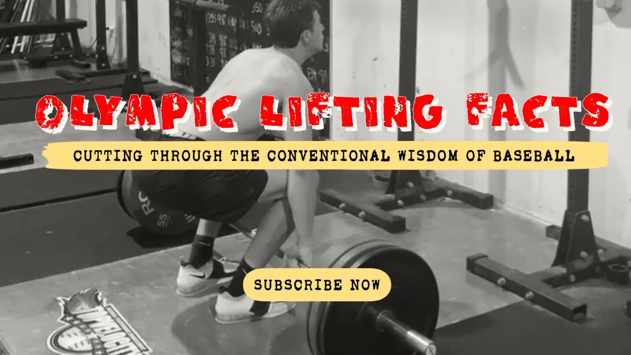 Olympic Lifting FACTS for Baseball Players | TopVelocity - YouTube
