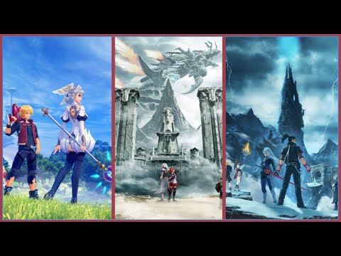 Xenoblade Trilogy - All Expansion Battle Themes - YouTube