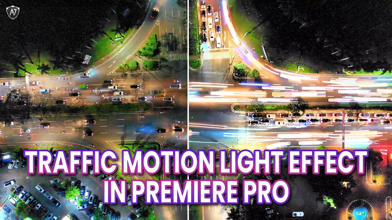 Traffic Motion Light Effect In Premiere Pro ||AJ graphics Studio ...