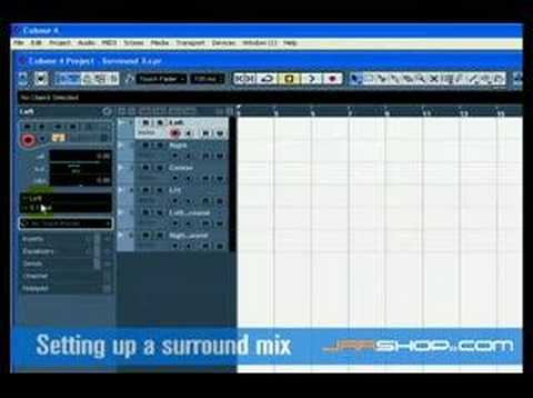 Cubase 4 Tutorial: Surround Sound Production