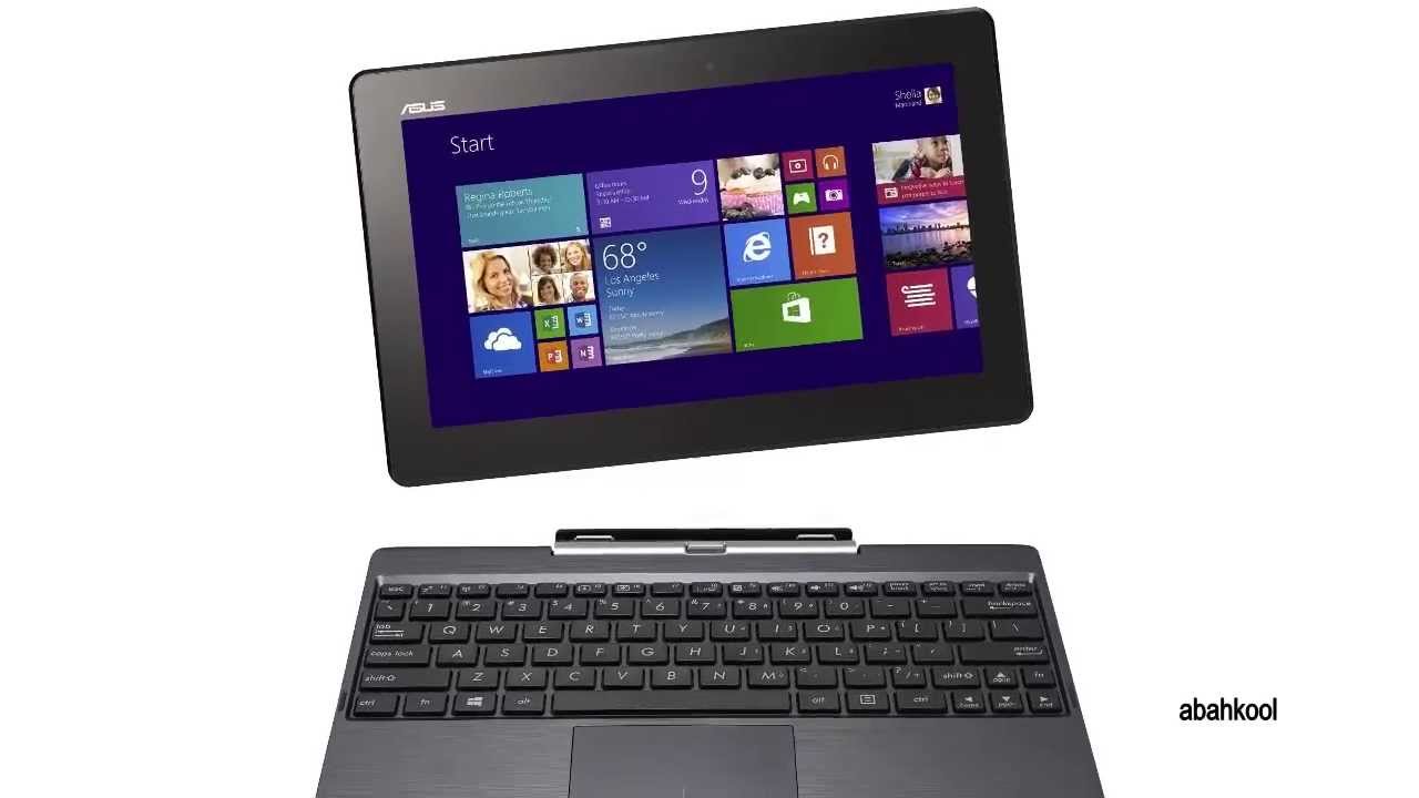 ASUS laptop | Transformer Book Detachable - YouTube