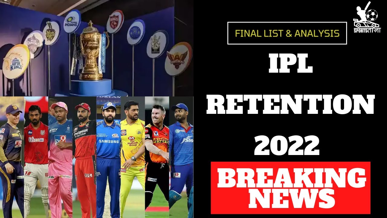 IPL Retention 2022 | Final List & Analysis - YouTube