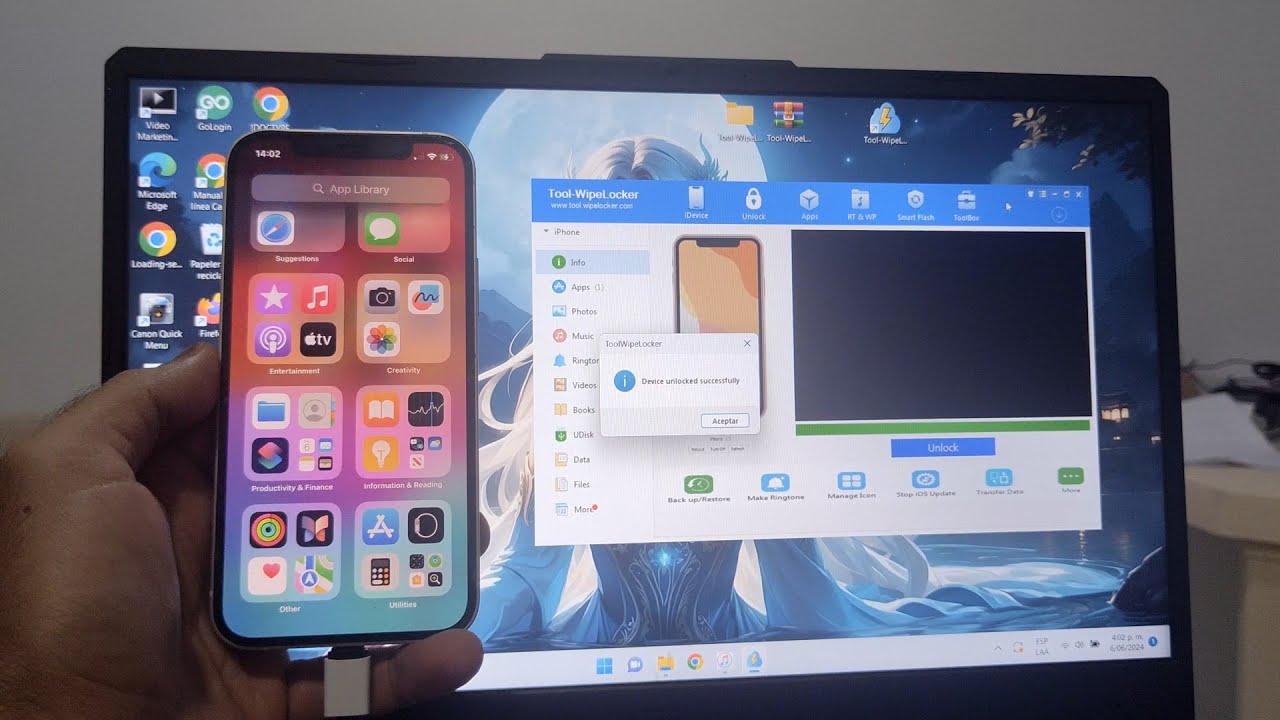 iCloud Activation Lock Bypass iOS 17.5.1 Free Unlock iPhone Locked To ...
