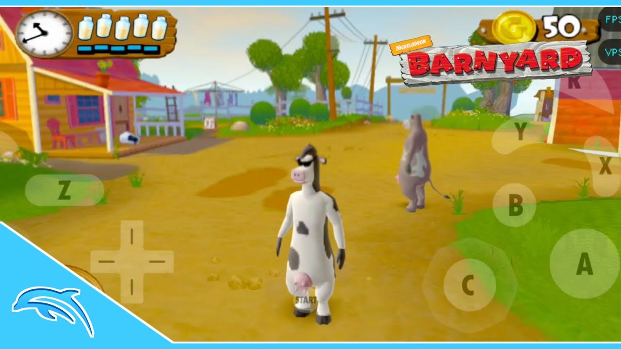 Barnyard: The Video Game Gameplay (GameCube) on Android | Dolphin v5.0 ...
