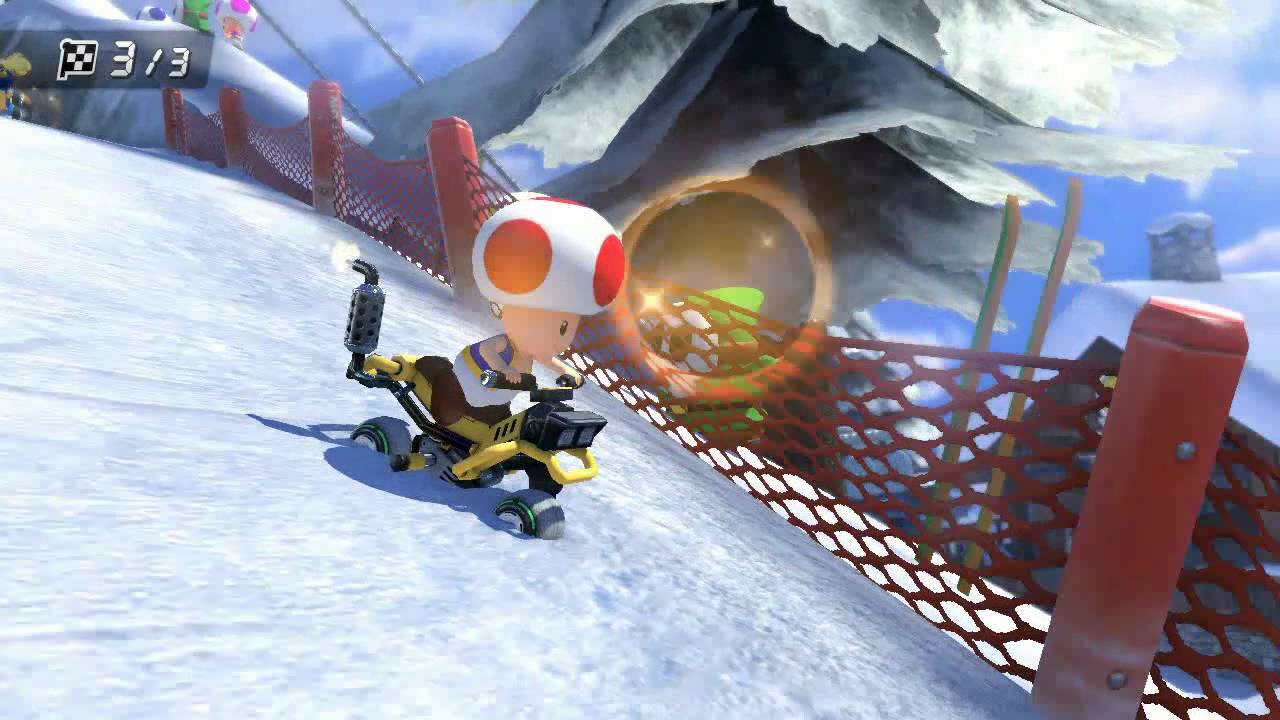 Wii U - Mario Kart 8 - Mount Wario - YouTube