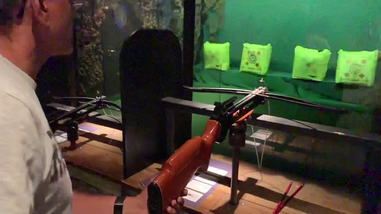 Royal Armouries Museum Crossbow Shooting - YouTube