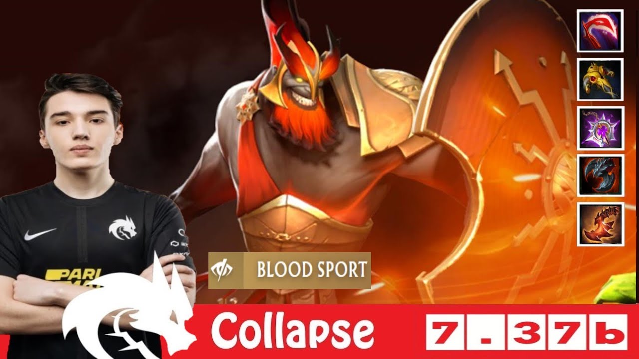 [DOTA 2] TSpirit.Collapse the MARS [OFFLANE] [7.37b] [2] - YouTube