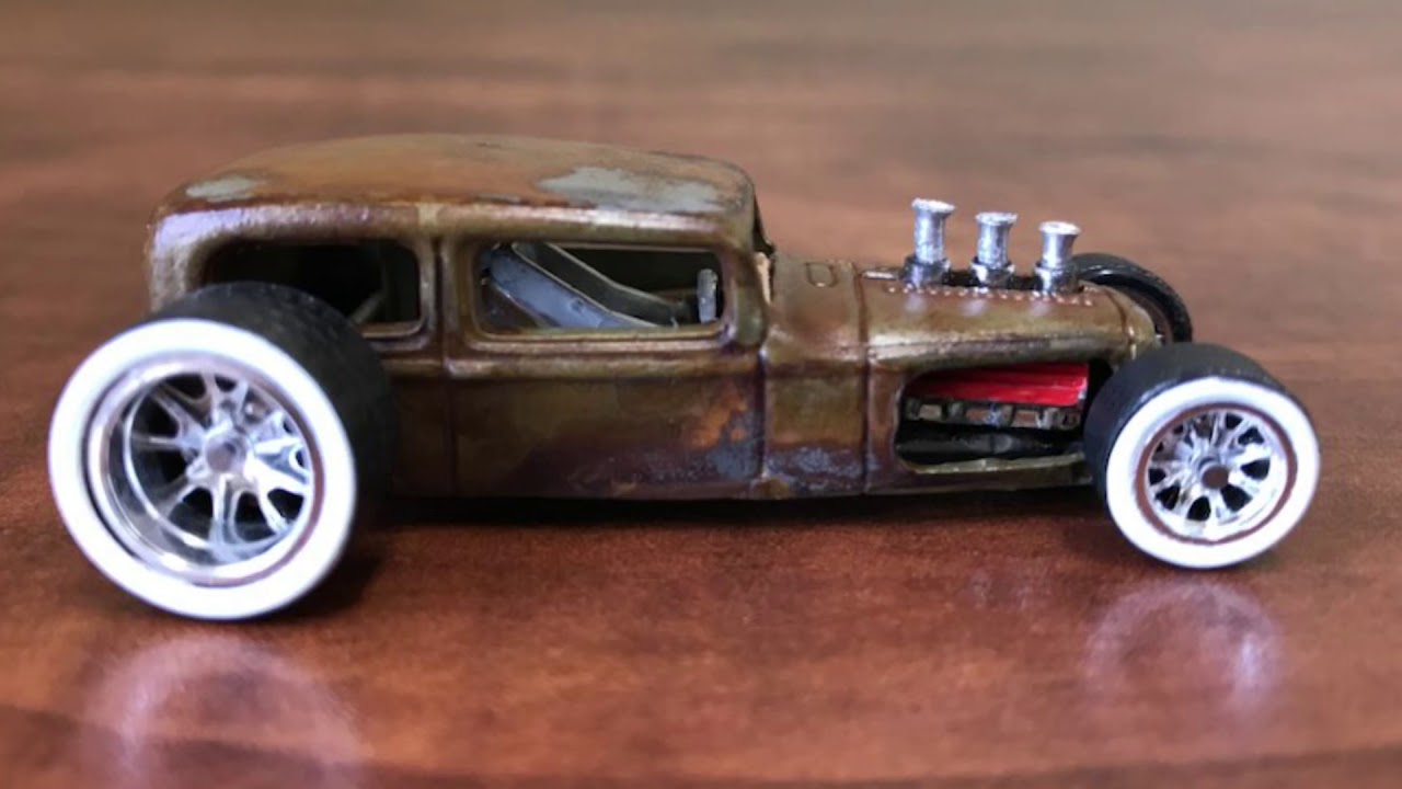 Diecast Custom Rat Rod by Jeff - YouTube