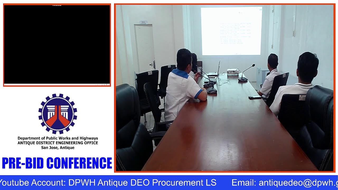 Procurement Livestream for DPWH Antique DEO on July 8, 2025 - YouTube