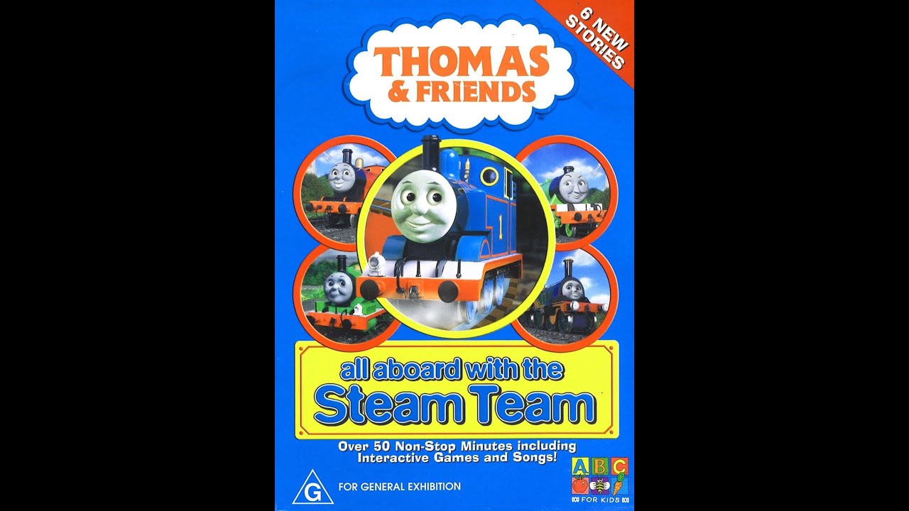 Opening To Thomas & Friends All Aboard with the Steam Team 2005 AU DVD ...