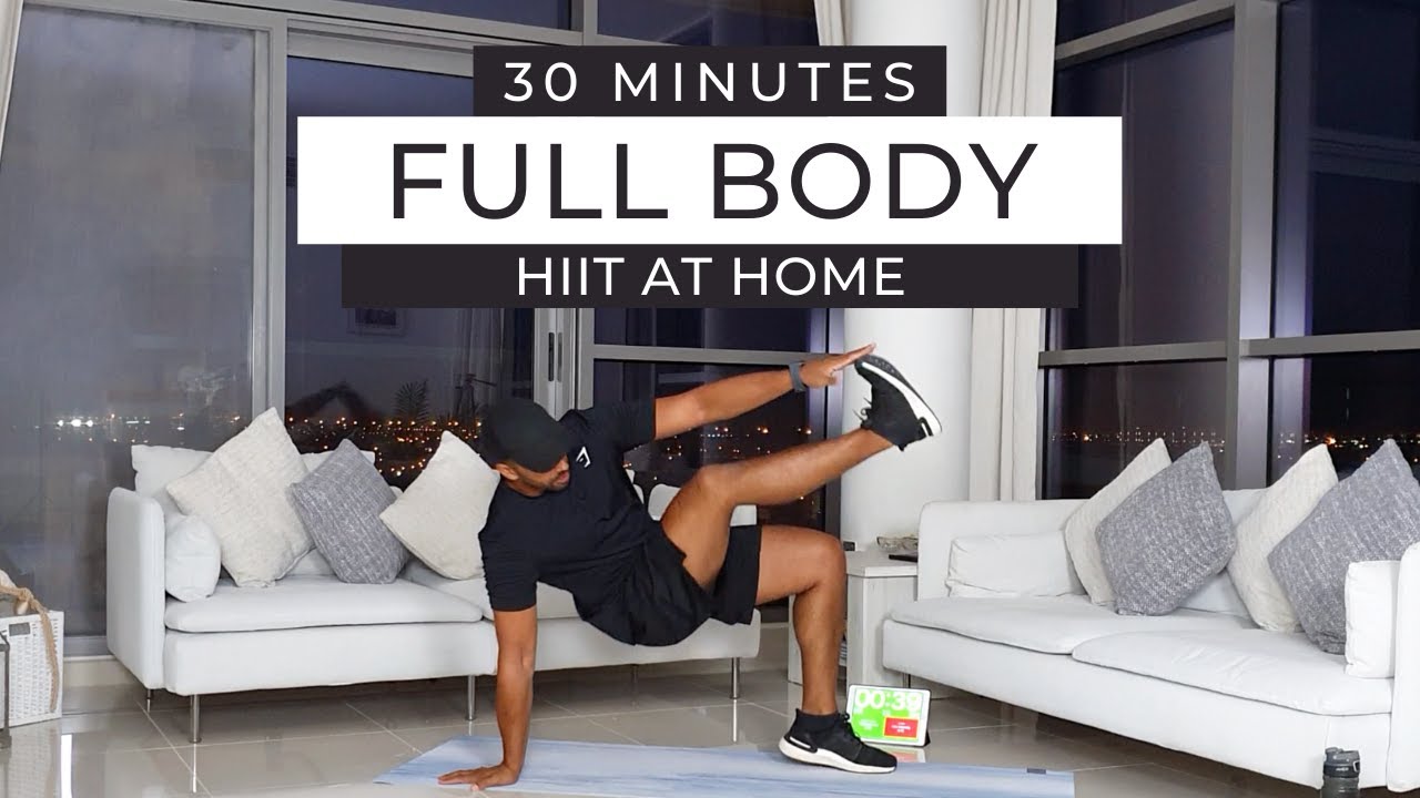 30 Minute Fat Burner Home HIIT Workout | No Equipment - YouTube