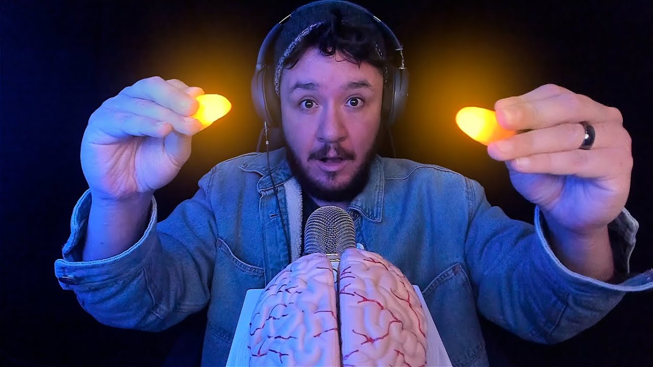 ⚠️WARNING⚠️Clean your Brain | Mouth Sounds and Magical Lights [ASMR ...
