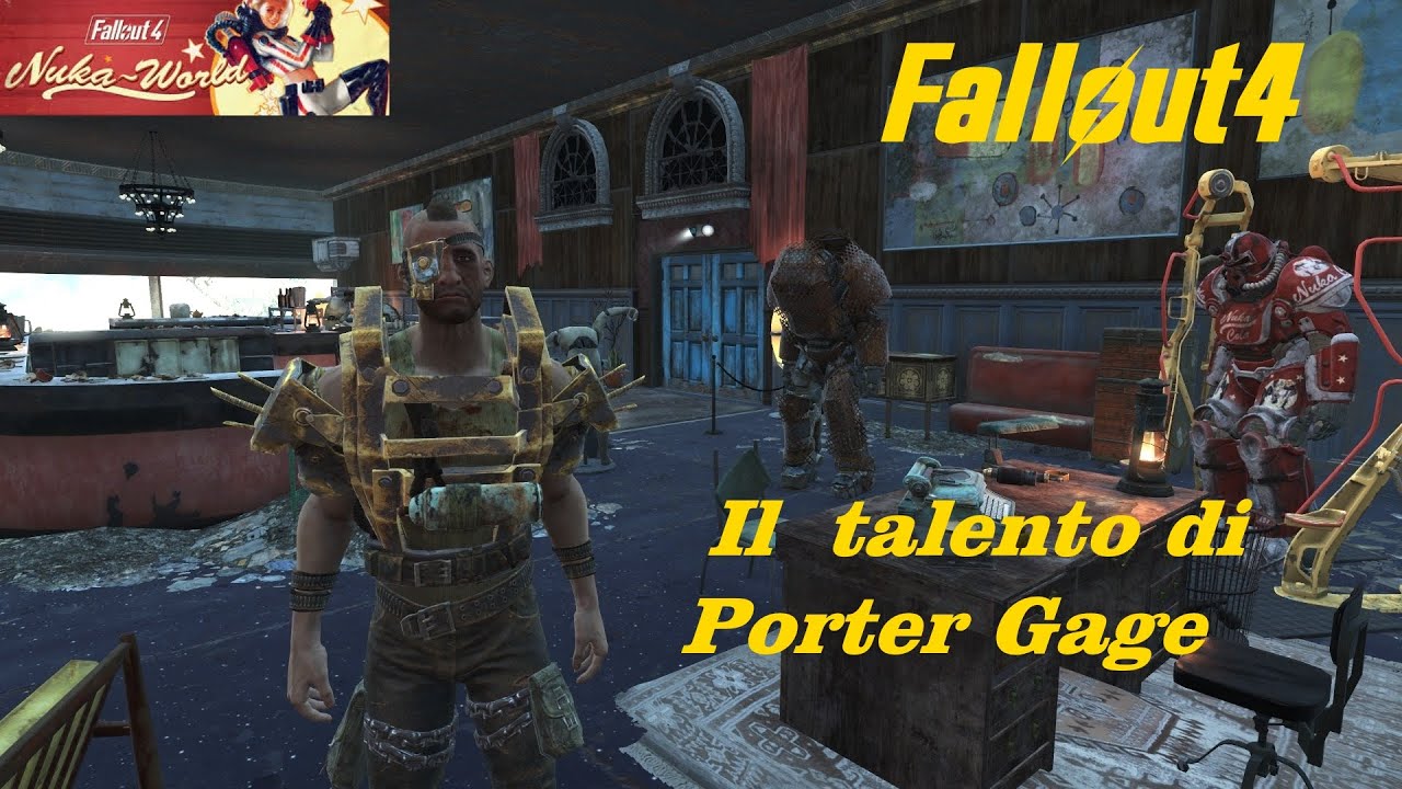 Fallout 4 - Nuka-World - Il Talento di Porter Gage - [Walkthrough ...