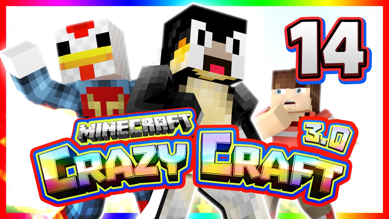 Minecraft Crazy Craft 3.0 - Ep 14 - ATLANTIC CRAFT CHAOS! - YouTube