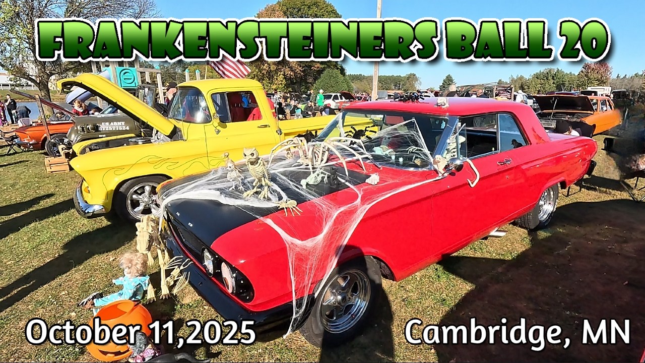 HUGE CAR SHOW !! FRANKENSTEINERS BALL 20 October 11, 2025 - classic ...