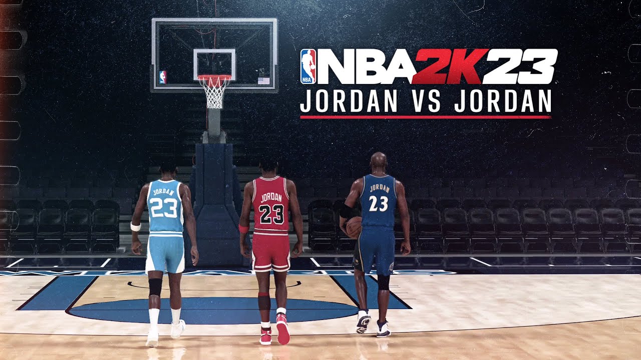 NBA 2K23: Jordan vs Jordan - YouTube