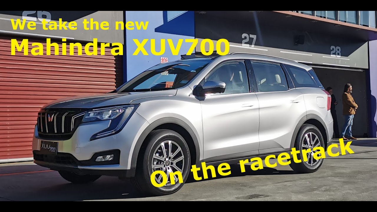 Mahindra XUV700 first drive - on a racetrack in NZ - YouTube