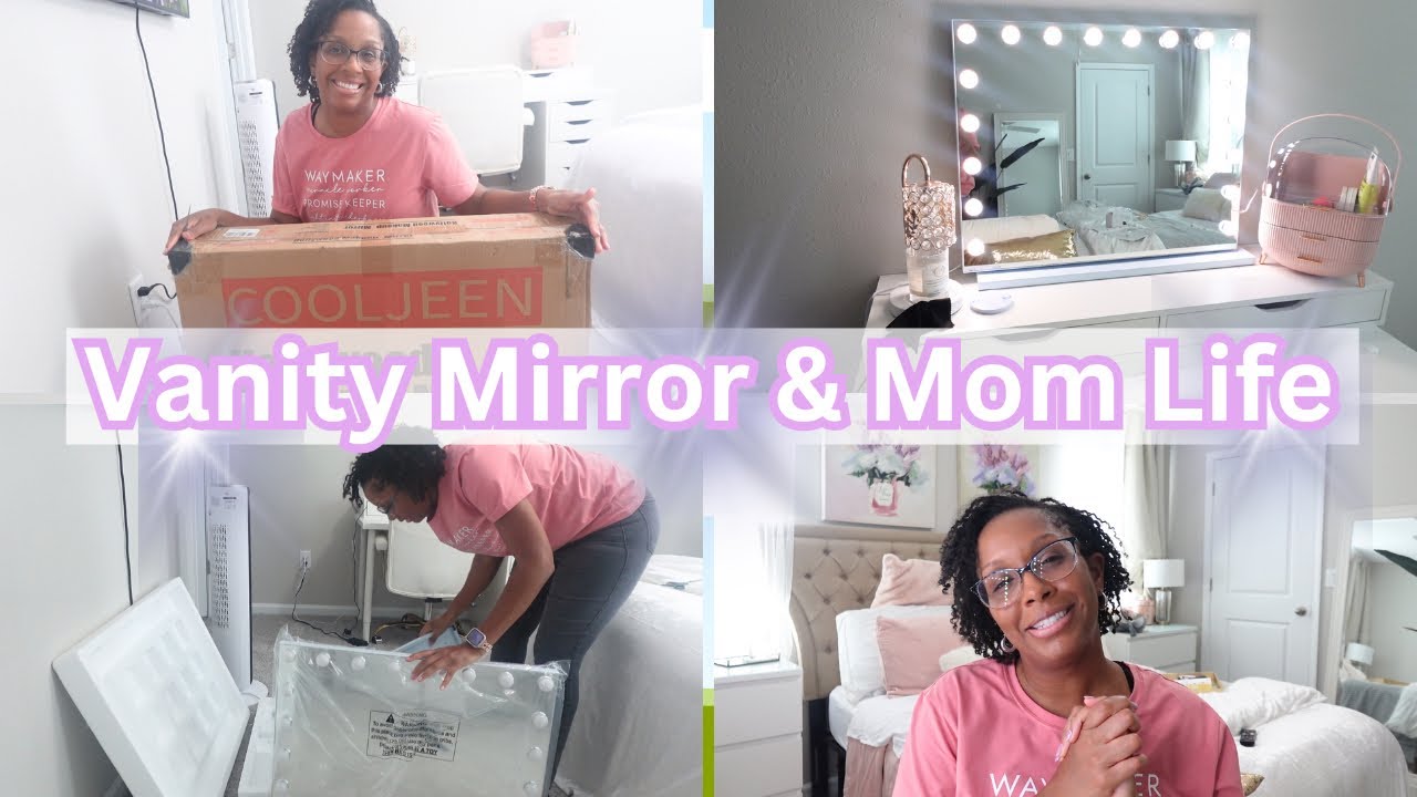 NEW Amazon Vanity Mirror | Importance of Mental Health as a Mom | Mom ...
