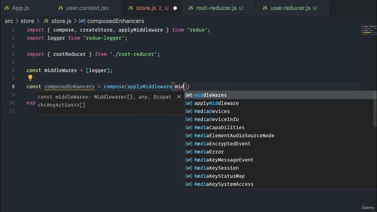 151 React Redux Setting Up Our Store - YouTube