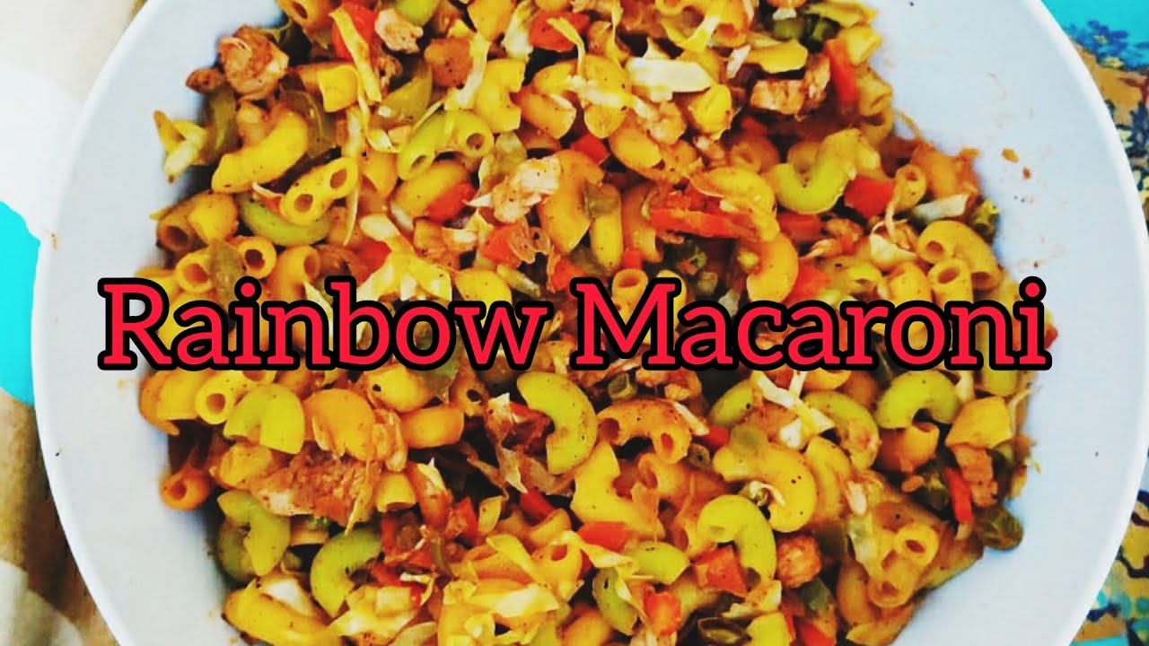 Rainbow Macaroni | SIMPLEST RECIPE| BY MUSHI - YouTube