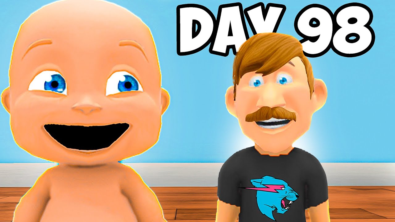 Baby Spends 100 Days with MrBeast! - YouTube