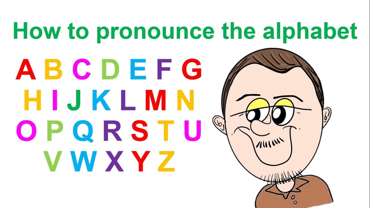 How to pronounce the English alphabet + fun activity. - YouTube