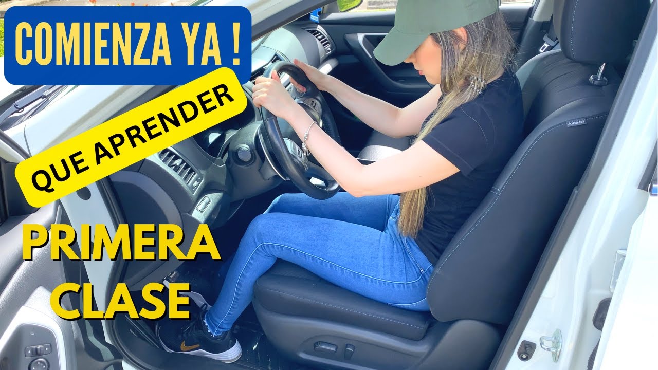 TU PRIMERA CLASE PRÁCTICA DE MANEJO | Los Controles de un CARRO ...