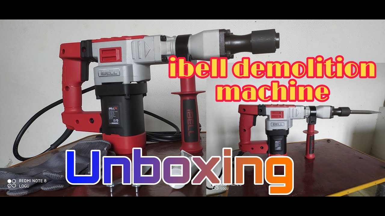 Ibell demolition machine Unboxing| Hammer machine - YouTube