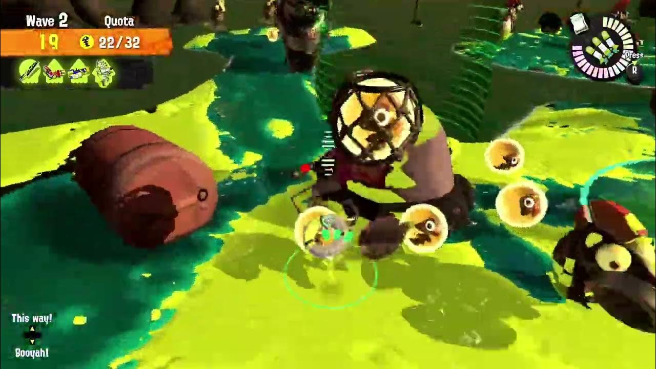 HLM w/Cohozuna | Splatoon 3 - Salmon Run: Next Wave, Sample 1 - YouTube