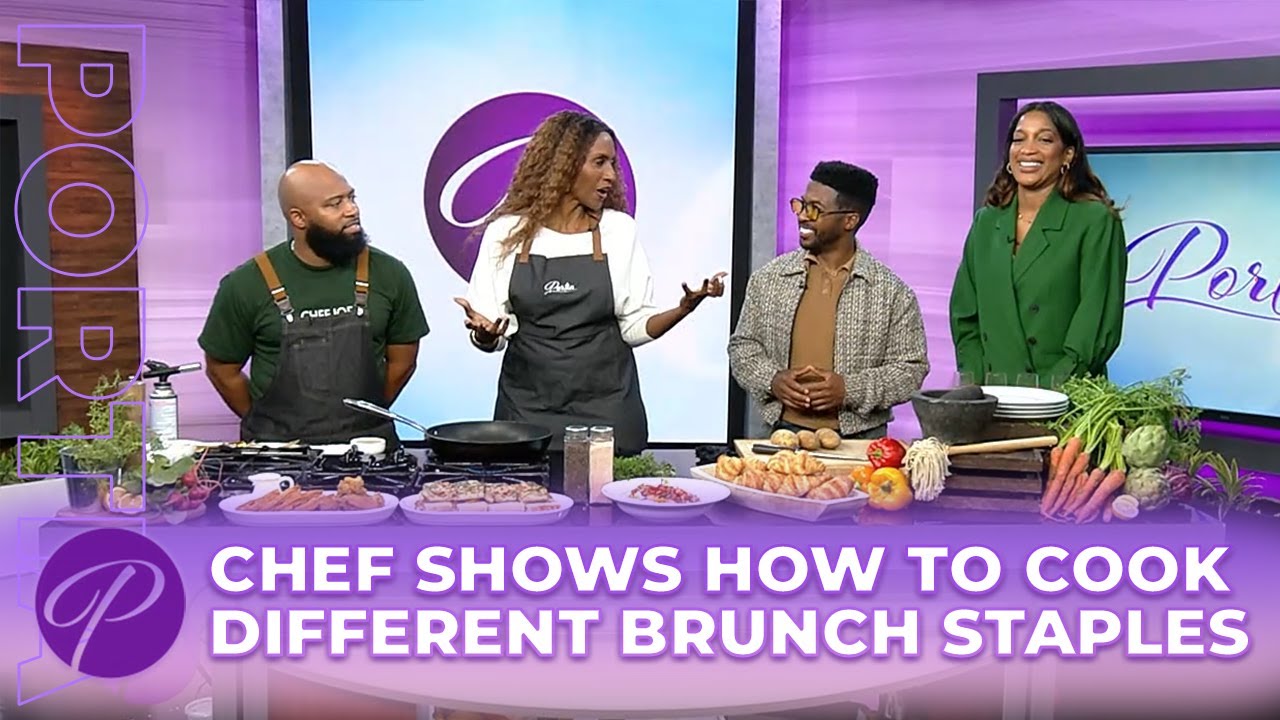 Celebrity Chef Makes Upscale Brunch Staples - YouTube