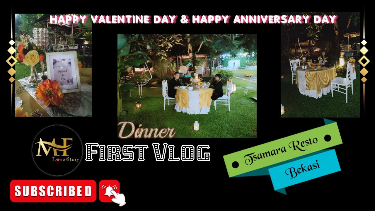 DINNER ROMANTIS DI TSAMARA RESTO BEKASI - YouTube
