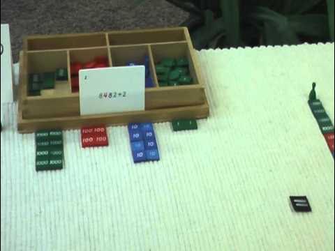 Stamp game division - YouTube