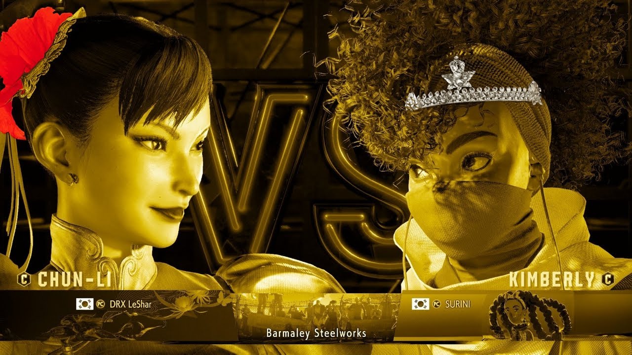 Surini (*NEW* 👑1st Ranked Kim) vs Drx Leshar (👑5th Ranked Chun-LI) [📢With Commentary +🎥Frame ...