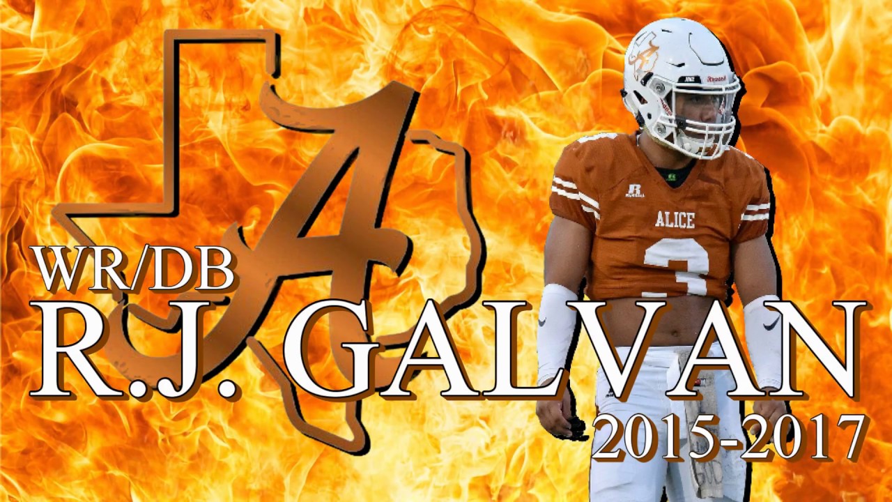 🔥🏈Alice Coyote Football 2017 - R.J. Galvan Highlights 🏈🔥 - YouTube