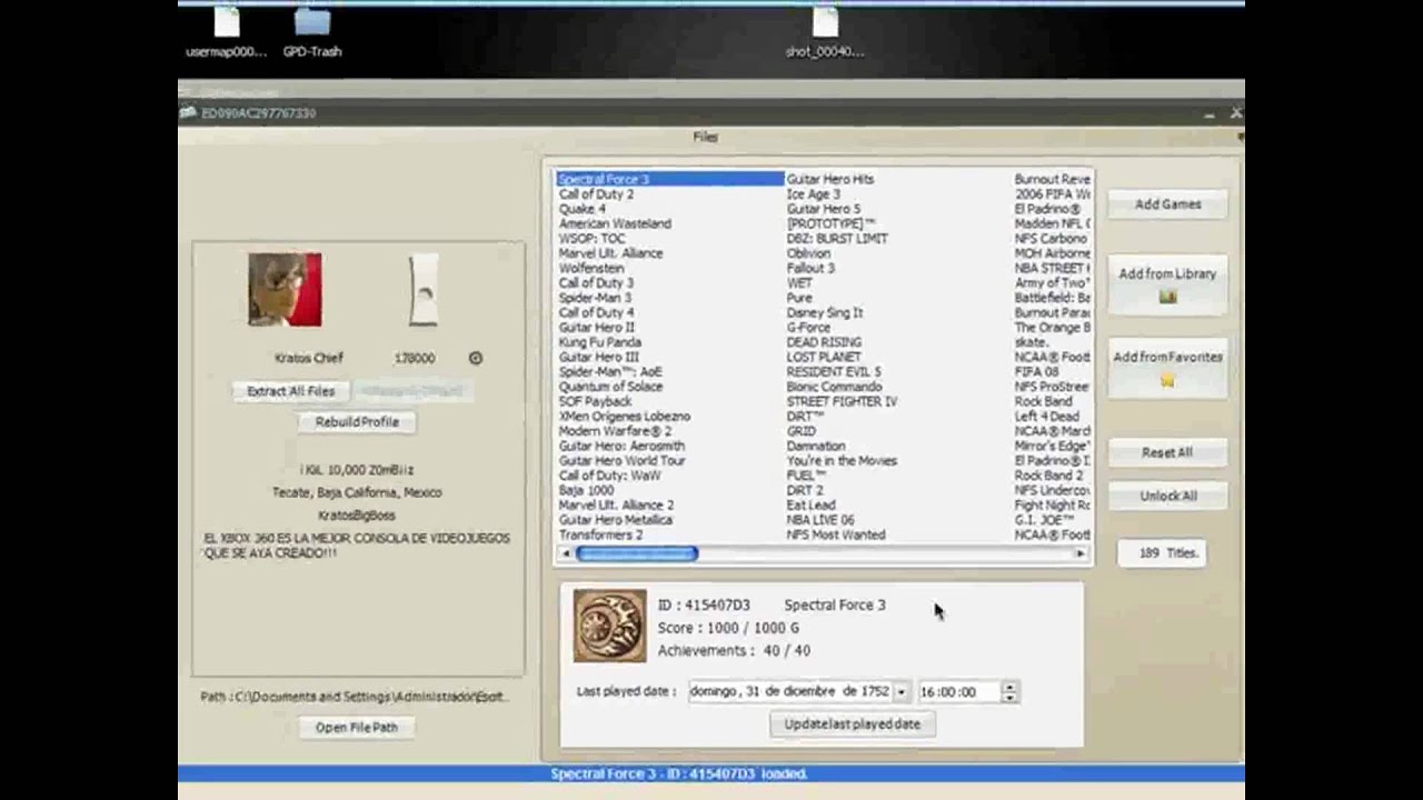 Xbox 360 GPD Organizer - YouTube