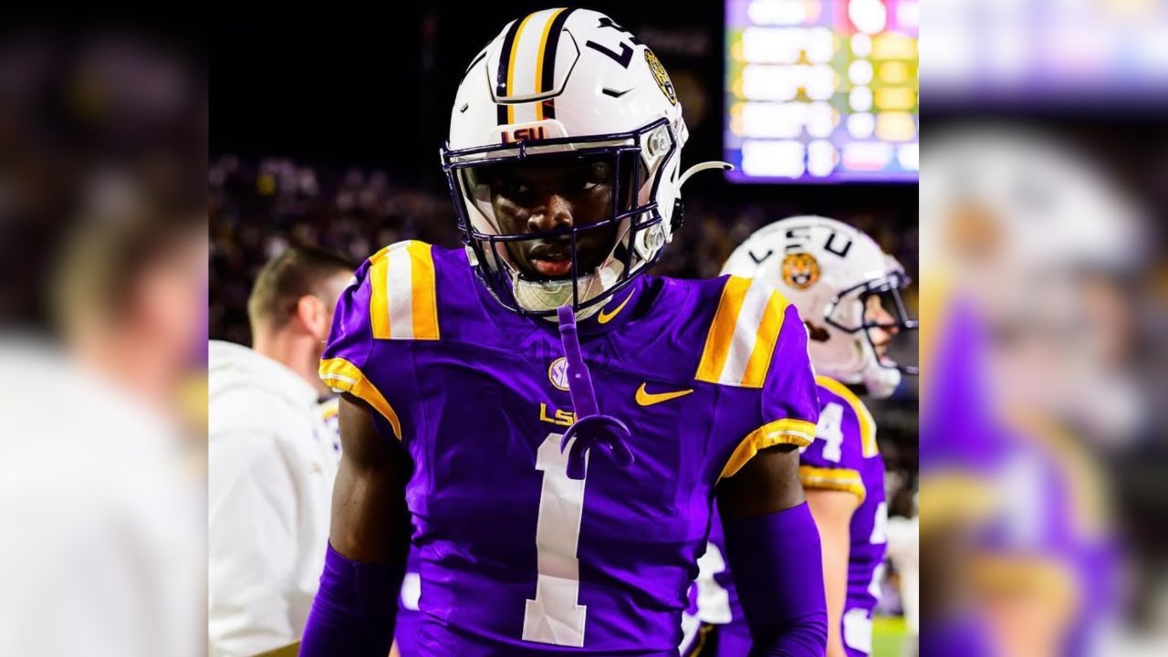 LSU DB Ashton Stamps ENTERS TRANSFER PORTAL - YouTube