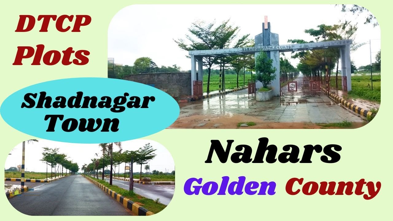 shadnagar town dtcp plots Nahars Golden City - YouTube