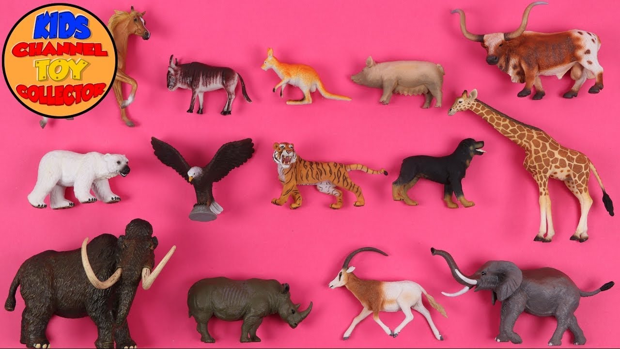 Learn Names & Sounds of Animals for Kids + More Educational Videos ...