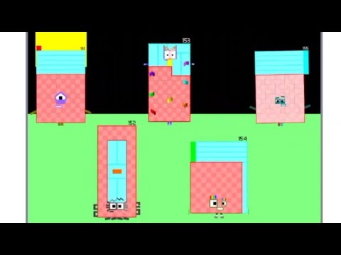 Numberblocks Band Retro 151-155 | @Trioctoblock24 - YouTube